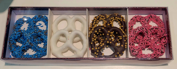 Chocolate Pretzel Assorted Tray - Sucrés