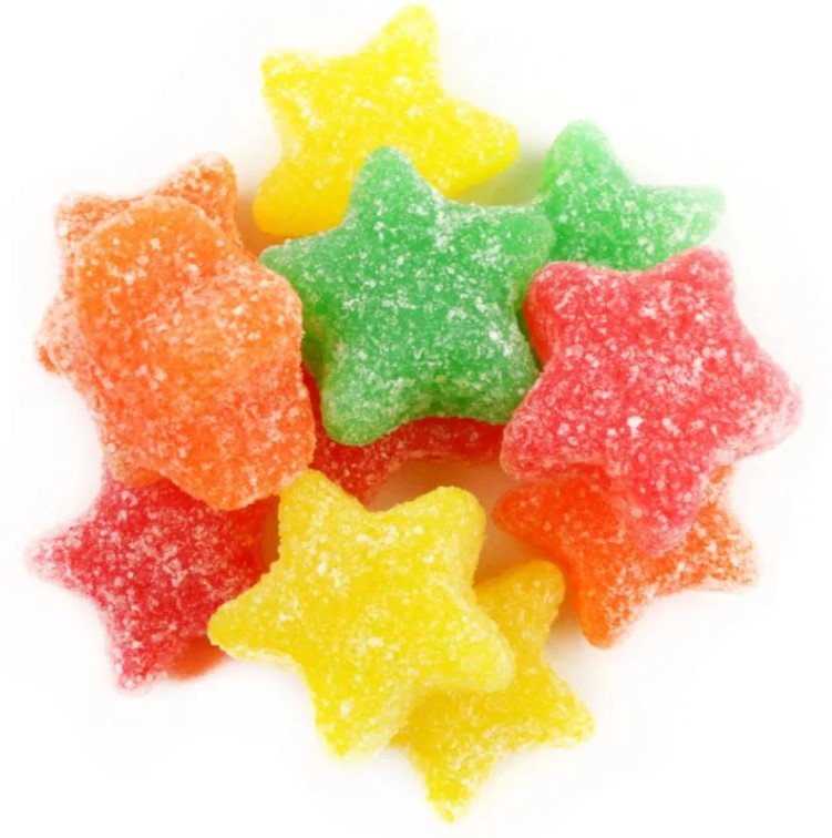 Sour Jelly Stars - Sucrés